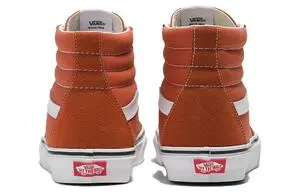 VANS Color Theory Sk8-hi High Top Lace-up Sneakers - Red/white