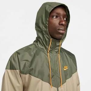 Nike Windrunner Hooded Jacket - Khaki/olive