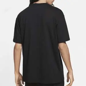 Nike Skateboard Sports Printing Loose Knit Short Sleeve 'black