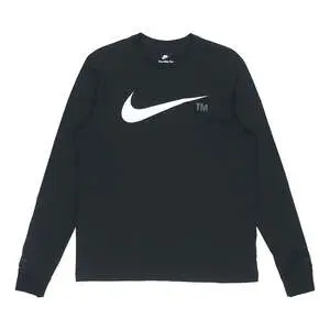 Nike Long Sleeve Sports Pullover With Large Logo - Default Color