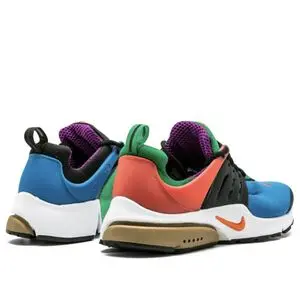 Nike Presto "greedy" Low Top Sneakers - Orangefiery/black/green