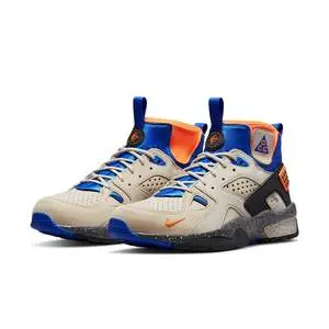 Nike Air Mowabb Og 'rattan Birch' 2021 High Top Sneakers - Brown/blue/orange