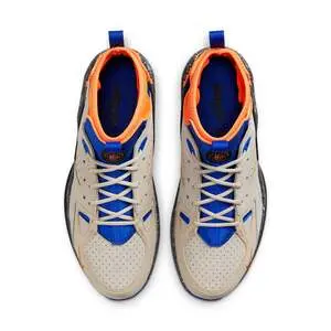 Nike Air Mowabb Og 'rattan Birch' 2021 High Top Sneakers - Brown/blue/orange