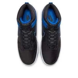 Nike Dunk High Retro Se 'hyper Royal Camo' Sneakers - Black/blue