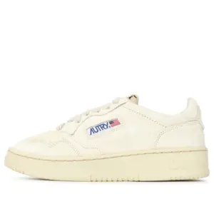 AUTRY Medalist Low Top Sneakers - Ivory White