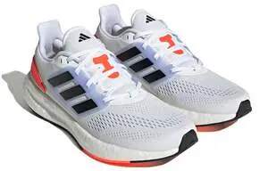 Adidas Pure Boost 22 Athletic Shoes - Cloud White/core Black/blue Dawn