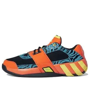 Adidas Gil Zero Restomod 'slam' Sneakers - Orange/black/blue