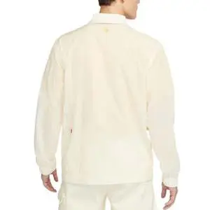 Nike Retro Embroidered Daisy Long Sleeves Autumn Coconut Milk Shirt - Multi-color