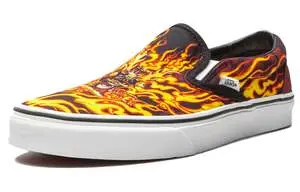 VANS Classic Slip-on "samurai Rising" Sneaker - Yellow/white