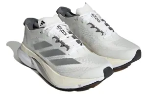 Adidas Adizero Boston 12 Athletic Sneakers - Cloud White/silver Metallic/grey Five