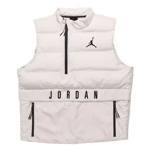 JORDAN Air 23 Tech Half Zipper Vest - Creamy