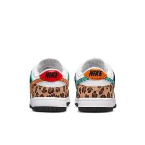 Nike Dunk Low Se Safari Mix Sneakers - White/black/blue