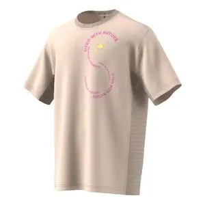 Adidas By Stella Mccartney Sportswear T-shirt - Beige