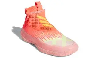 Adidas N3xt L3v3l Futurenatural "signal Pink" Basketball Sneakers - Orangered/yellow