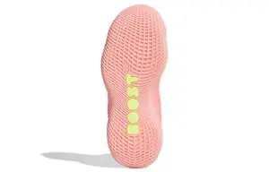 Adidas N3xt L3v3l Futurenatural "signal Pink" Basketball Sneakers - Orangered/yellow