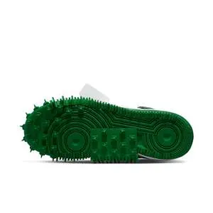 Nike X Off-white Air Force 1 Mid Sp Leather 'pine Green - Pine Green/white-white
