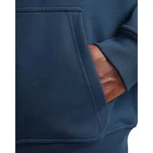 Nike Solo Swoosh Zip-up Hoodie - Blue/white