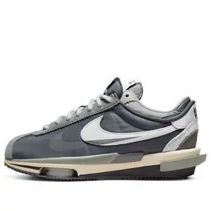 Nike X Sacai Zoom Cortez Sp Sneakers - Gray/white