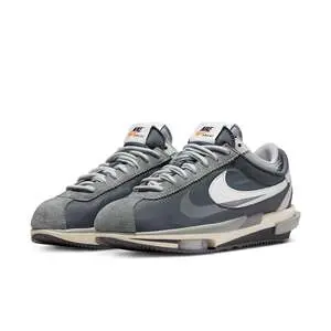 Nike X Sacai Zoom Cortez Sp Sneakers - Gray/white