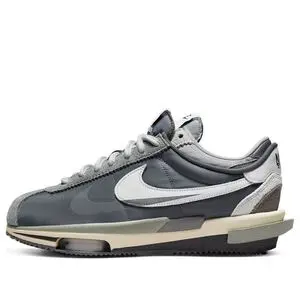Nike X Sacai Zoom Cortez Sp Sneakers - Gray/white