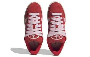 Adidas Campus 00s Lace-up Sneakers - Red/pink/white