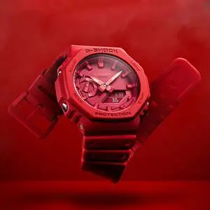 Casio G-shock Analog-digital Watch - Red
