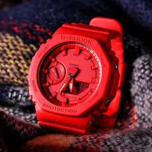 Casio G-shock Analog-digital Watch - Red