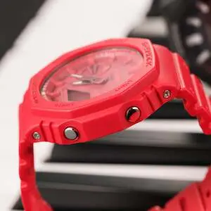Casio G-shock Analog-digital Watch - Red