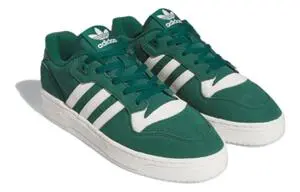 Adidas Rivalry Low "collegiate Green" Sneakers - Green/white