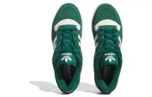 Adidas Rivalry Low "collegiate Green" Sneakers - Green/white