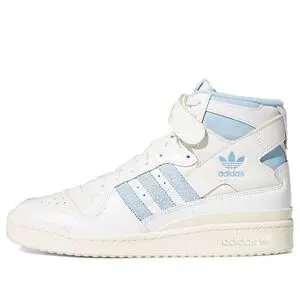 Adidas Forum 84 High High Top Sneakers - Creamwhite/white/blue