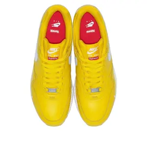 Nike X Supreme Air Max 1 87 "speed Yellow - Speed Yellow/white/speed Yellow