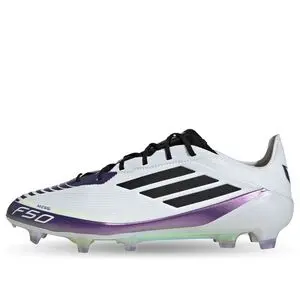 Adidas F50 Elite Fg "messi Triunfo Estelar" Soccer Cleats - White/black/purple