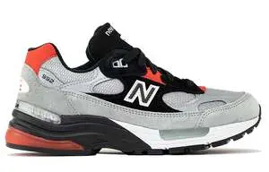 NEW BALANCE Dtlr X 992 Made In Usa Sneakers - Grey/black/red