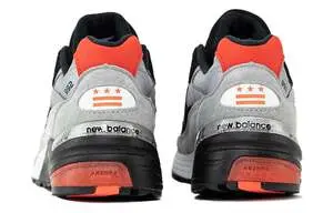 NEW BALANCE Dtlr X 992 Made In Usa Sneakers - Grey/black/red