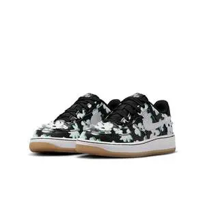 Nike Force 1 Lv8 'black White Flowers' Sneakers