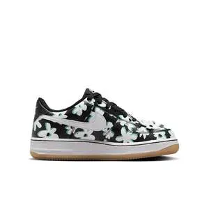 Nike Force 1 Lv8 'black White Flowers' Sneakers