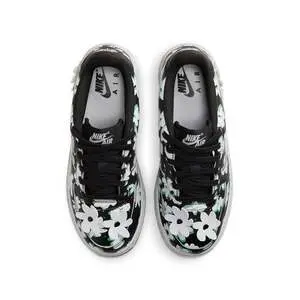 Nike Force 1 Lv8 'black White Flowers' Sneakers