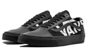 VANS Old Skool Big Logo Sneakers - Black/gray