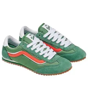 VANS Super Low Pro Sneakers - Green/red