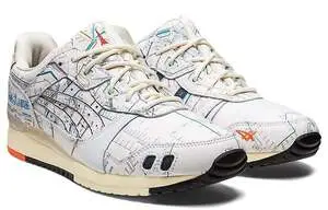 Asics X Atmos Gel-lyte 3 Og 'tokyo Subway' Sneakers - White/blue