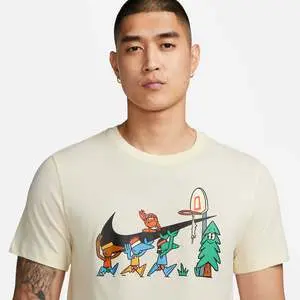 Nike Dri-fit Basketball T-shirt 'beige