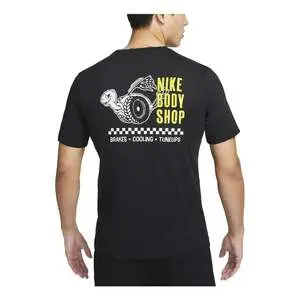Nike Nike Dri-fit Body Shop T-shirt 'black' Black/multi-color