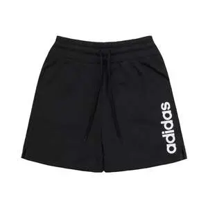 Adidas Essentials Linear French Terry Shorts - Black/white