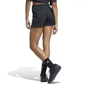 Adidas Essentials Linear French Terry Shorts - Black/white