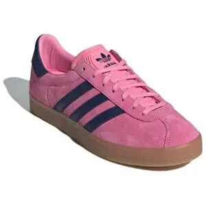 Adidas Gazelle 85 Low Top Sneakers - Bliss Pink/dark Blue/gold Metallic