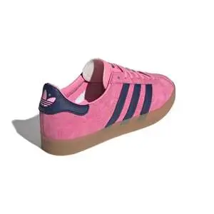 Adidas Gazelle 85 Low Top Sneakers - Bliss Pink/dark Blue/gold Metallic