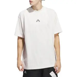 Adidas Basketball Ae Foundation T-shirt Asia Sizing 'white