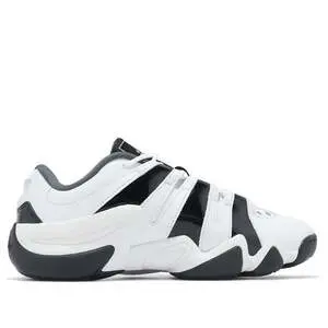 Adidas Crazy Low "footwear White Core Black - Footwear White/core Black/collegiate Purple