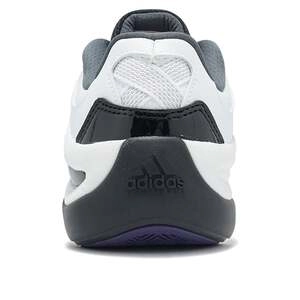 Adidas Crazy Low "footwear White Core Black - Footwear White/core Black/collegiate Purple